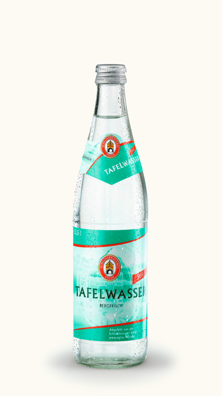 Steiner Tafelwasser Still - Steiner Bier - Schlossbrauerei Stein