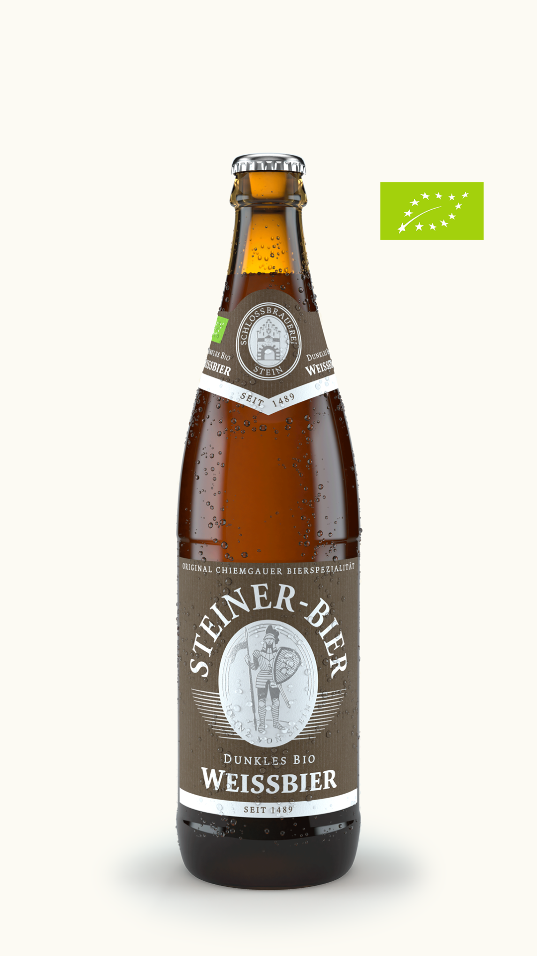 Heinz von Stein Bio-Weißbier Dunkel - Steiner Bier - Schloßbrauerei Stein